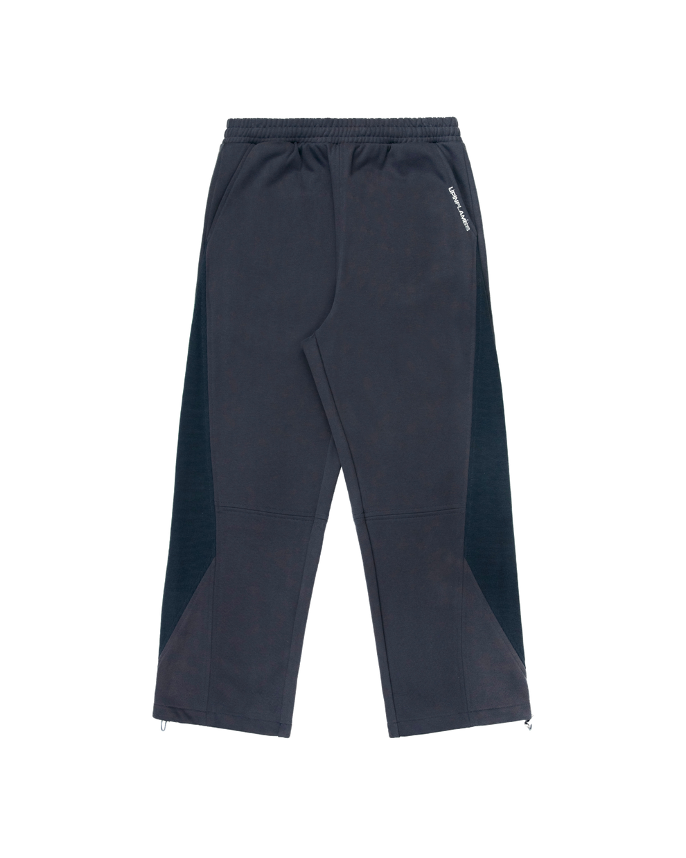 Ribbed Panel Joggers - Navy – Up In Flames